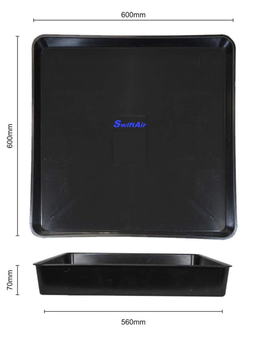 Drip Tray 60 x 60 x 7 cm – Swiftair