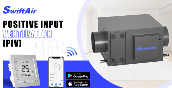 PIV - Positive Input Ventilation with Heater – Swiftair